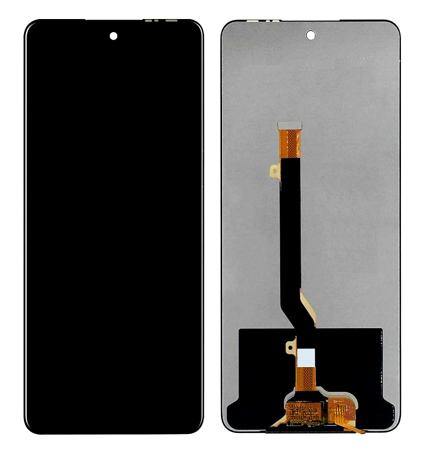 LCD with Touch Screen for Infinix Zero 5G - White by Maxbhi.com