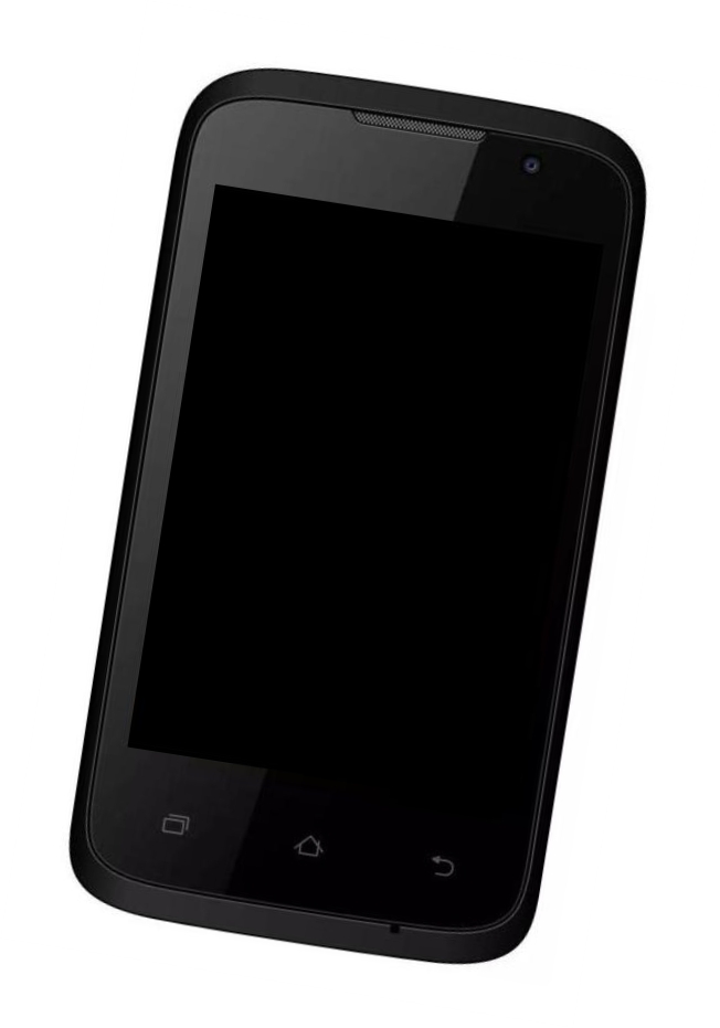 LCD Frame Middle Chassis for Onida i012 - Black by Maxbhi.com