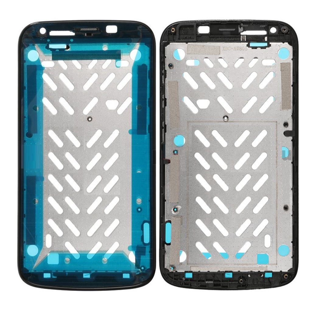 LCD Frame Middle Chassis for Huawei Y600 - Black by Maxbhi.com