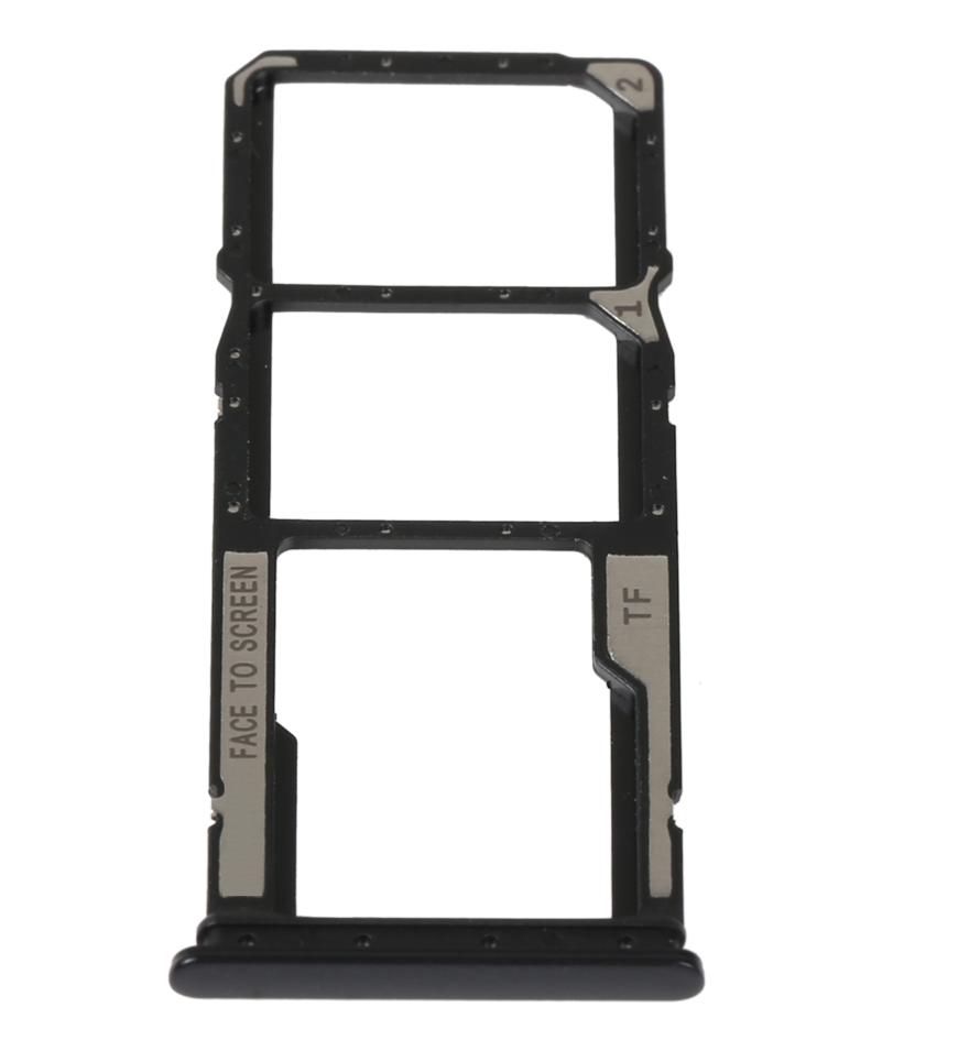 SIM Card Holder Tray for Xiaomi Redmi 10A - Black - Maxbhi.com
