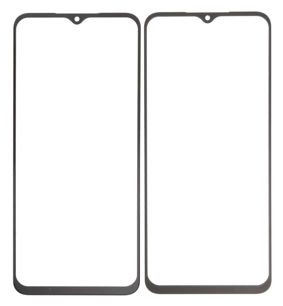 Replacement Front Glass for Samsung Galaxy A23 - Orange by Maxbhi.com