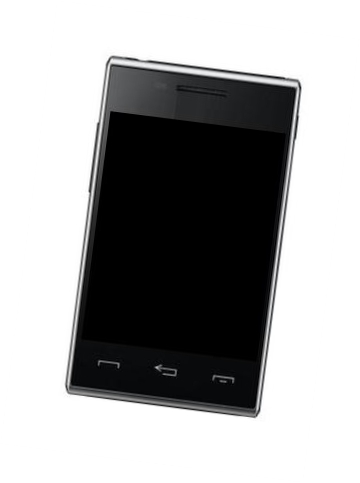 LCD Frame Middle Chassis for LG T585 - White by Maxbhi.com