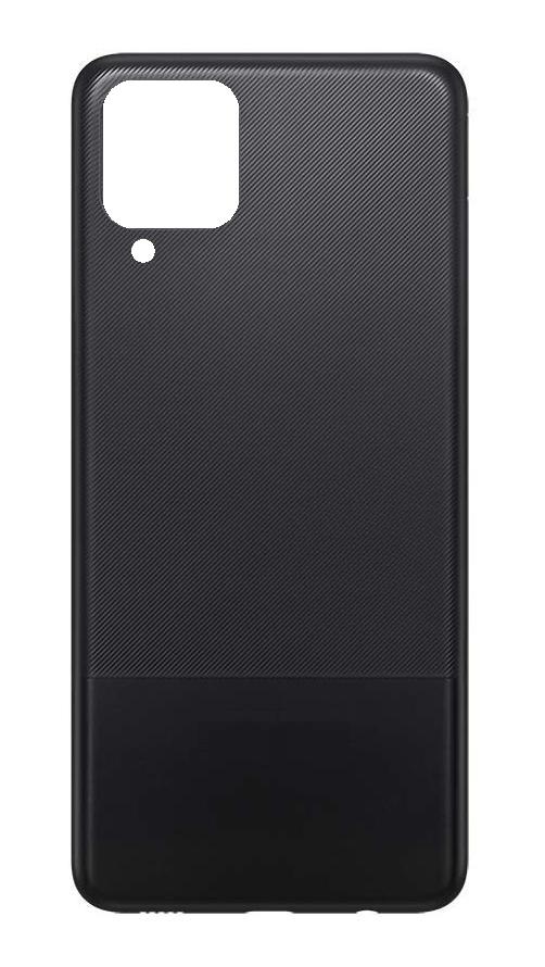 Back Panel Cover for Samsung Galaxy A12 2021 - Black - Maxbhi.com