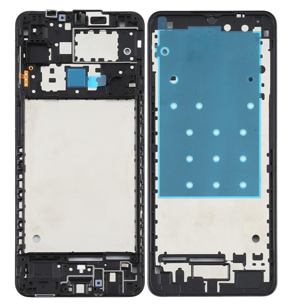 LCD Frame Middle Chassis for Samsung Galaxy A12 2021 - Blue by Maxbhi.com