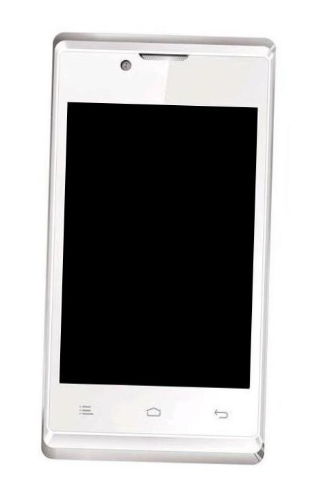 LCD Frame Middle Chassis for Hi-Tech S305 Amaze - White by Maxbhi.com