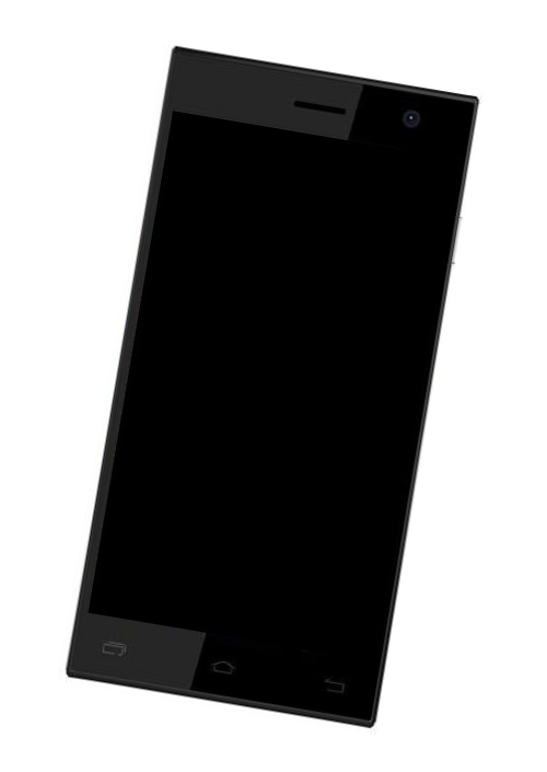 LCD Frame Middle Chassis for Gaba A5 - White by Maxbhi.com