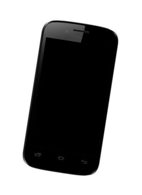 LCD Frame Middle Chassis for Maxx AX409 Duo - White by Maxbhi.com