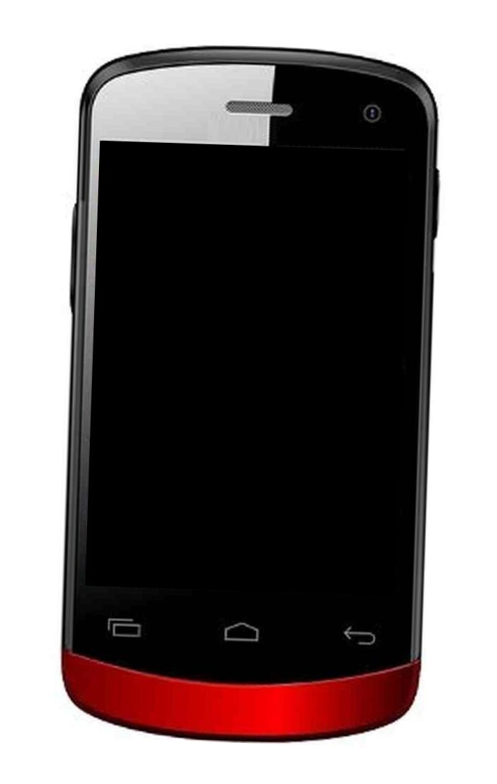LCD Frame Middle Chassis for Maxx Genx Droid7 AX354 - Black by Maxbhi.com