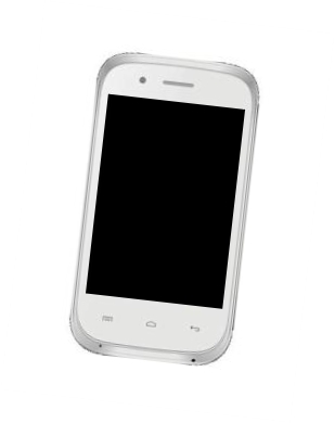 LCD Frame Middle Chassis for Intex Cloud X5 - Black by Maxbhi.com