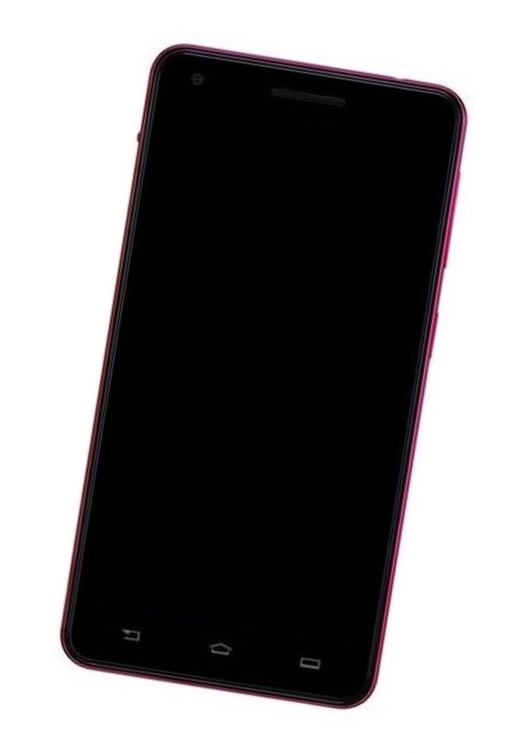 LCD Frame Middle Chassis for Philips V377 - Black by Maxbhi.com