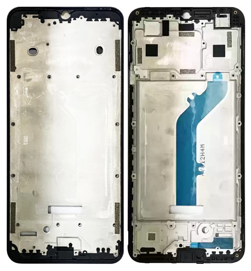 LCD Frame Middle Chassis for Itel A49 - Blue by Maxbhi.com