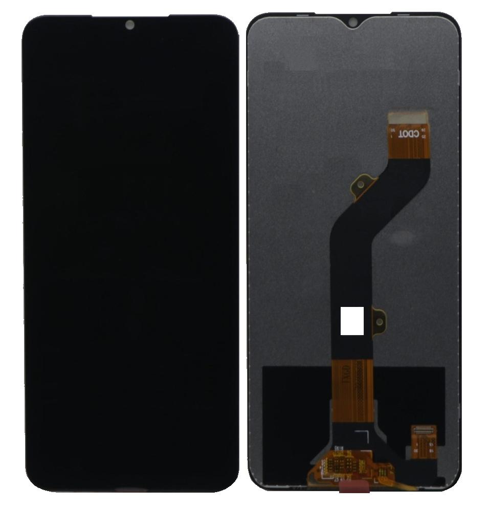 LCD with Touch Screen for Itel A49 - Purple by Maxbhi.com