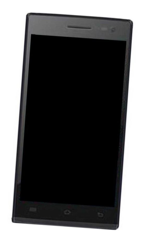 LCD Frame Middle Chassis for Kata i3s - Blue by Maxbhi.com