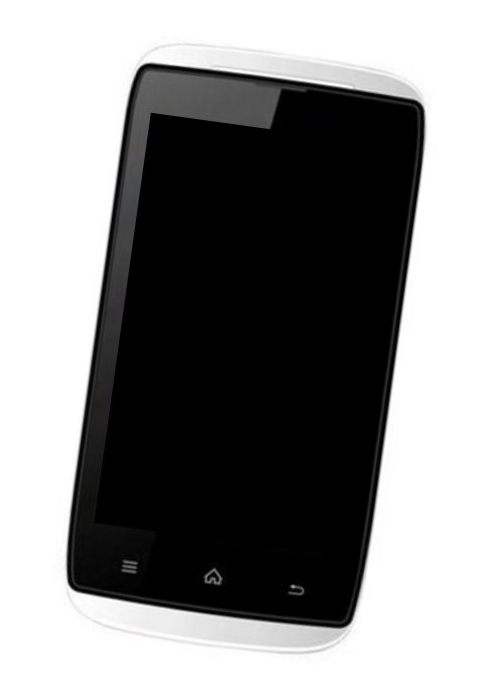 LCD Frame Middle Chassis for Intex Cloud Y4 - Black by Maxbhi.com