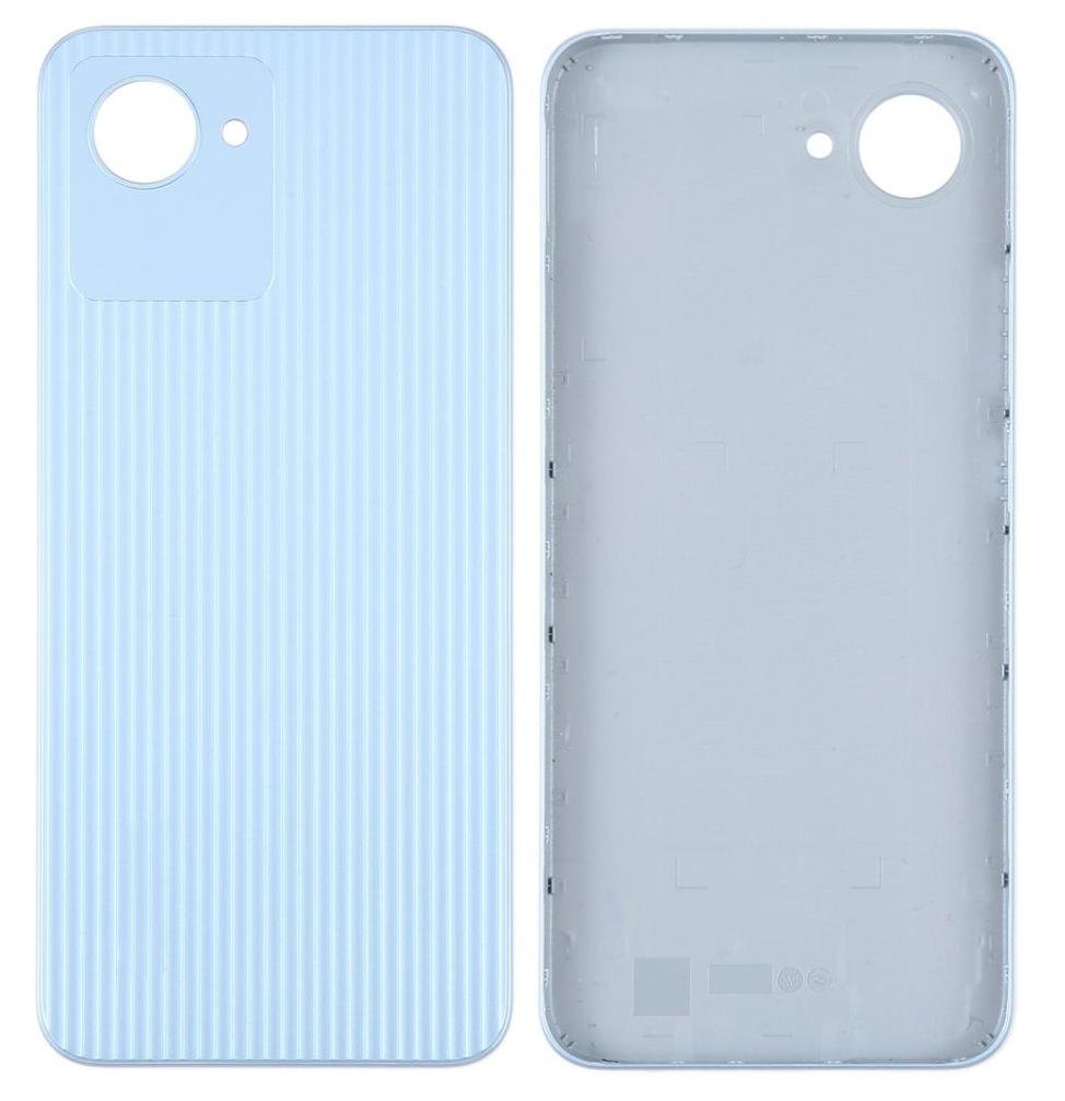 Back Panel Cover for Realme C30 - Blue - Maxbhi.com