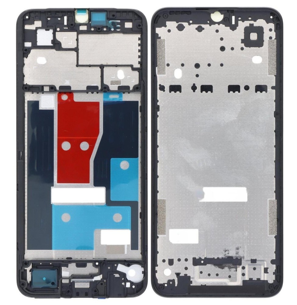 LCD Frame Middle Chassis for Realme C30 - Black by Maxbhi.com