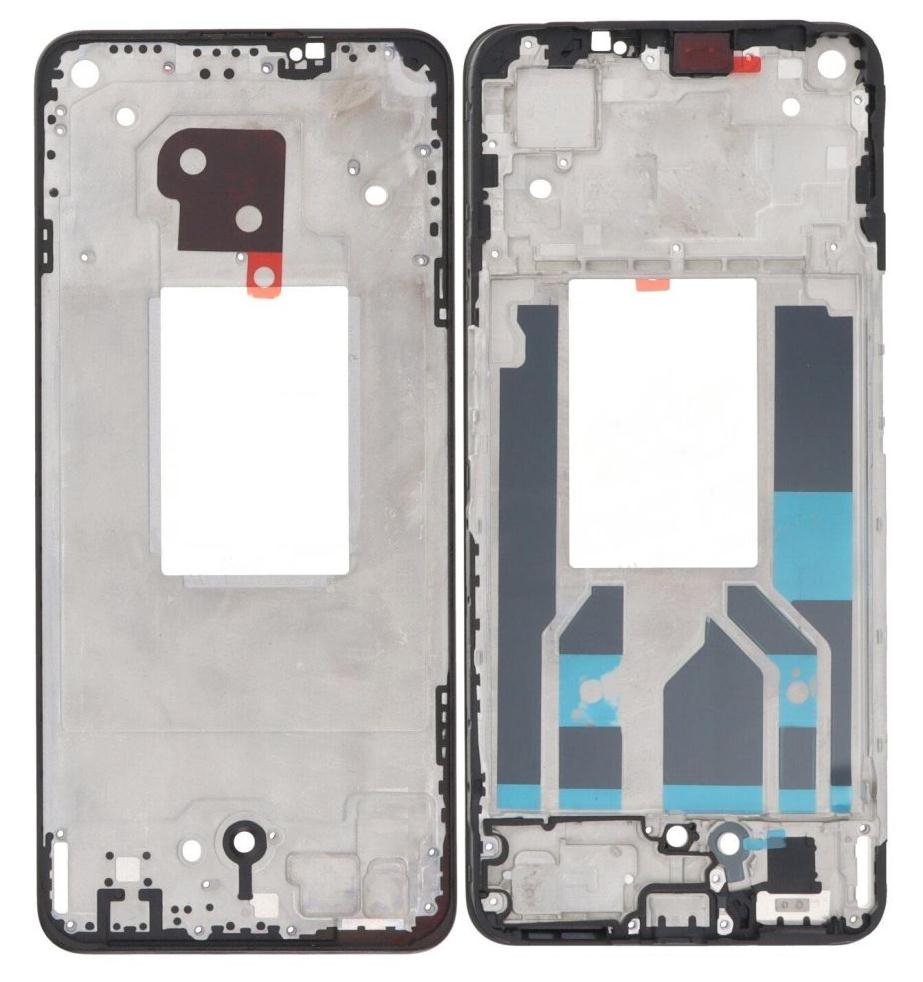 LCD Frame Middle Chassis for OPPO Reno 8 5G - Black by Maxbhi.com