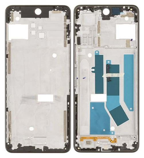 LCD Frame Middle Chassis for Tecno Camon 19 - Black by Maxbhi.com