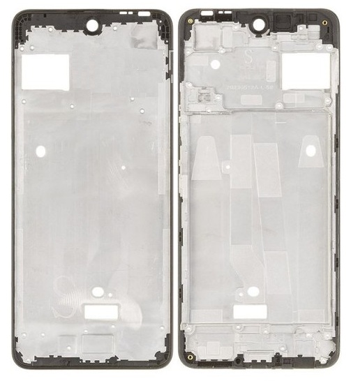 LCD Frame Middle Chassis for Tecno Camon 19 Neo - White by Maxbhi.com
