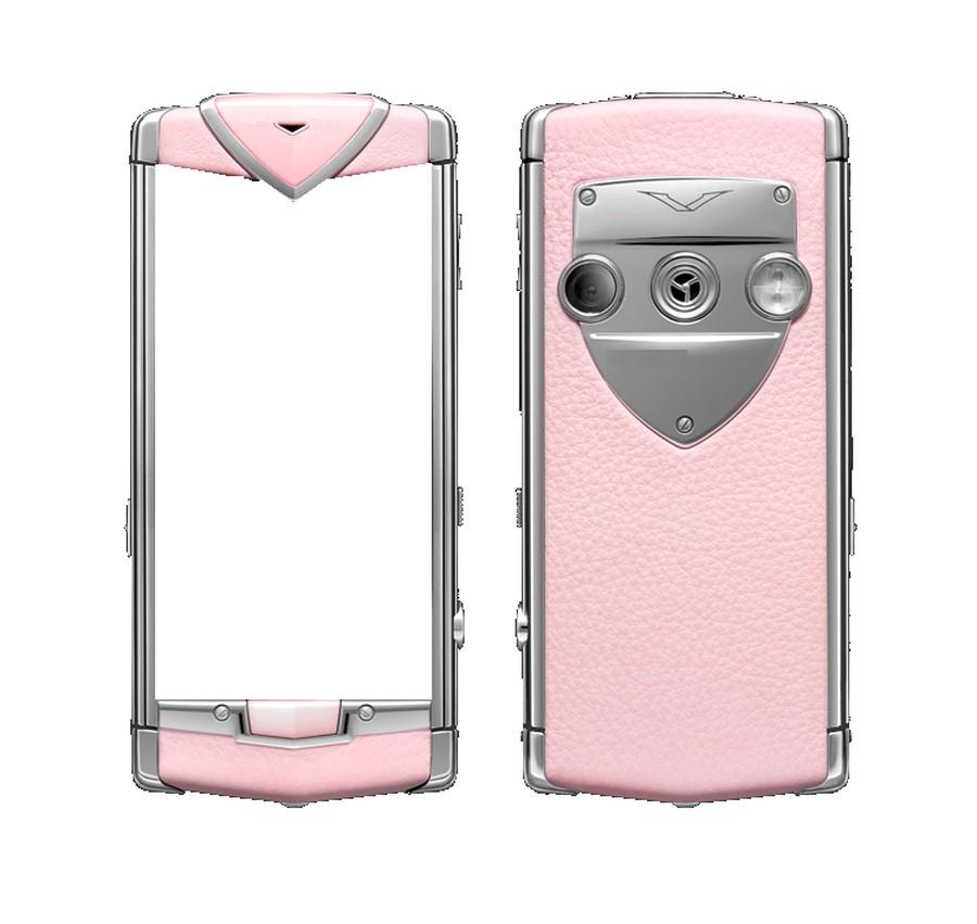 Full Body Housing for Vertu Constellation T - Pink - Maxbhi.com