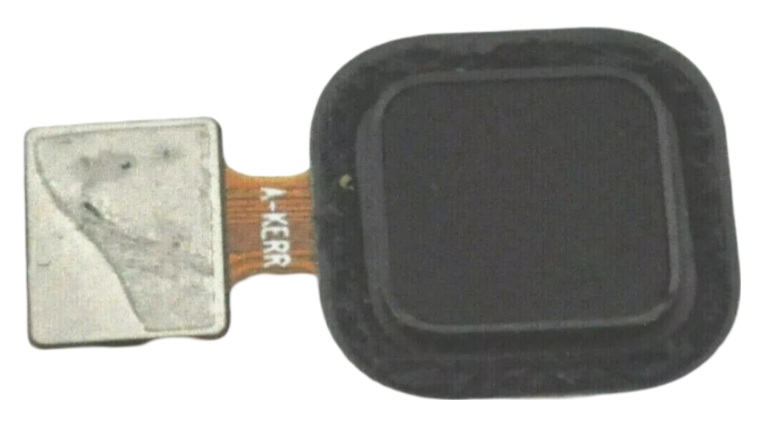 Fingerprint Sensor Flex Cable for TCL 10 5G Black by Maxbhi.com