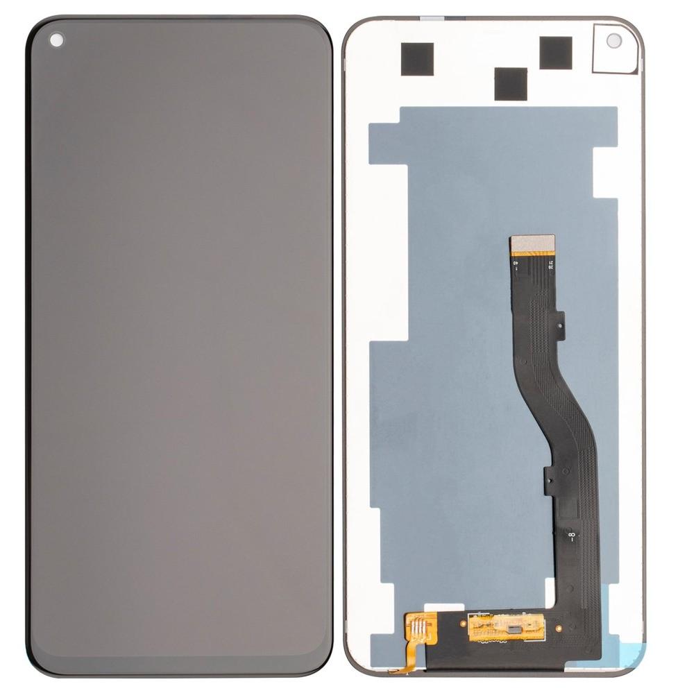 LCD with Touch Screen for TCL 10 5G - Black by Maxbhi.com