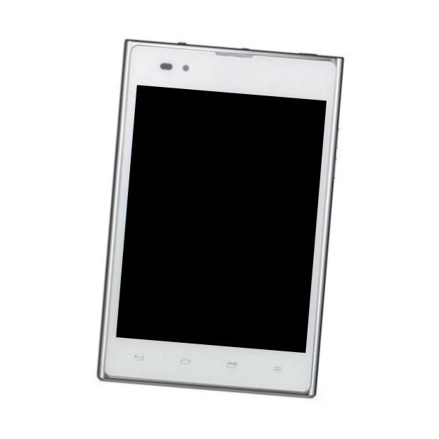 LCD Frame Middle Chassis for LG Intuition VS950 - White by Maxbhi.com