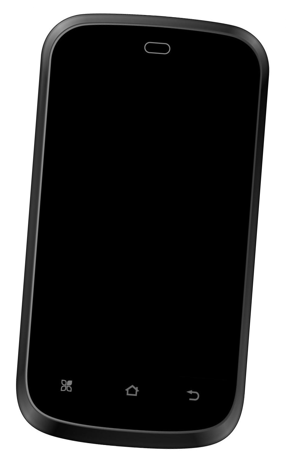 LCD Frame Middle Chassis for Swipe Konnect 3 - Black by Maxbhi.com