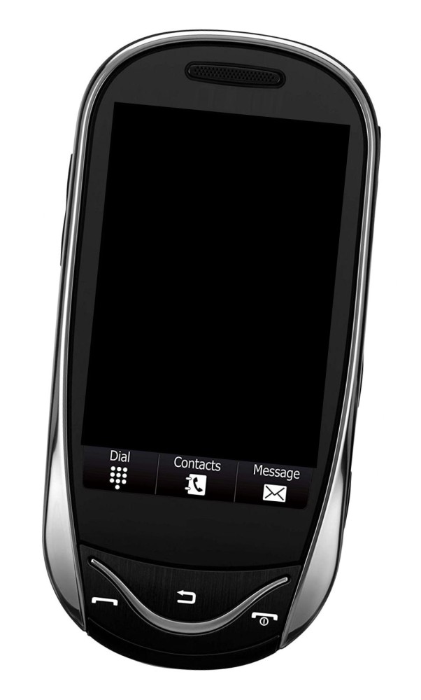 LCD Frame Middle Chassis for Samsung A697 Sunburst - Black by Maxbhi.com