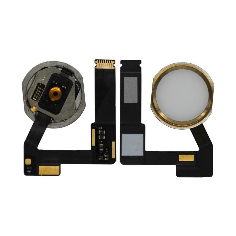 Home Button Complete for Apple iPad Pro WiFi 256GB Gold by Maxbhi.com