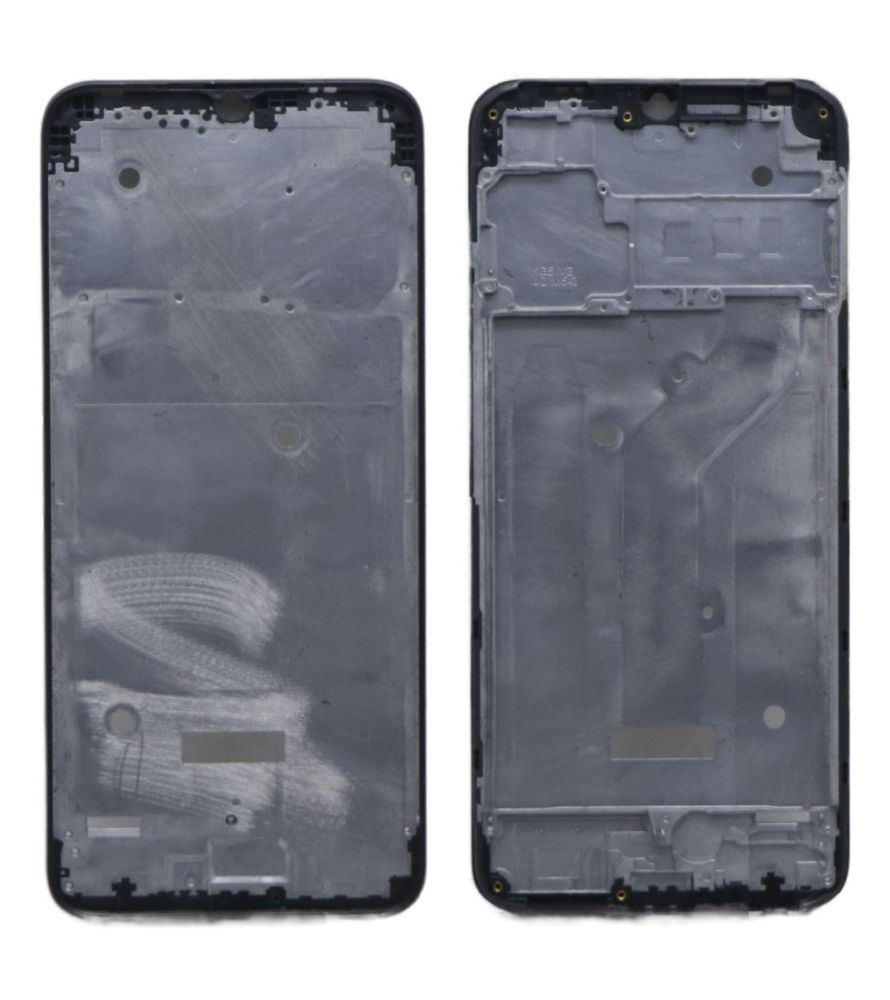 LCD Frame Middle Chassis for Tecno Spark 9 - Black by Maxbhi.com
