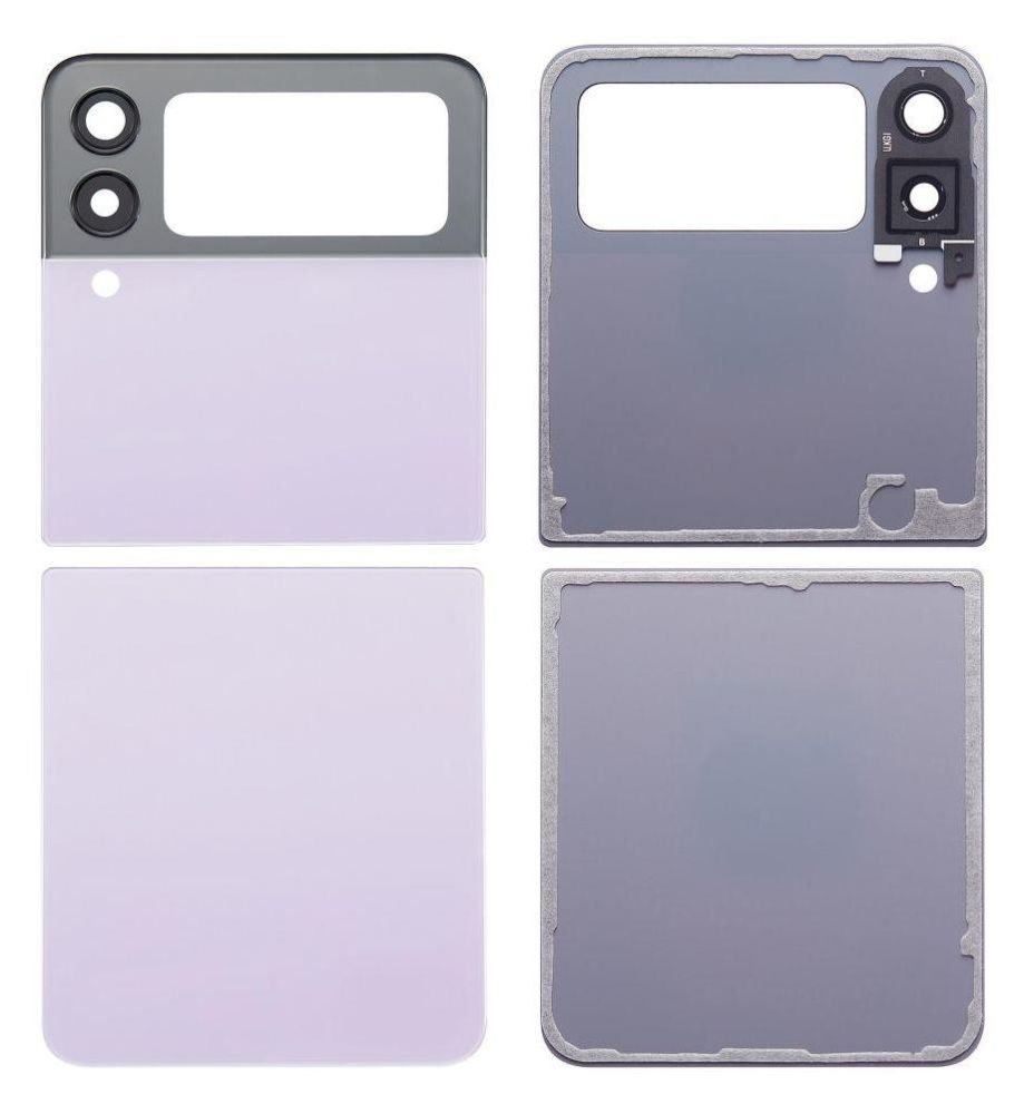 Back Panel Cover for Samsung Galaxy Z Flip4 5G - Purple - Maxbhi.com