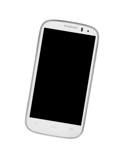 LCD Frame Middle Chassis for Idea Aurus 4 - White by Maxbhi.com