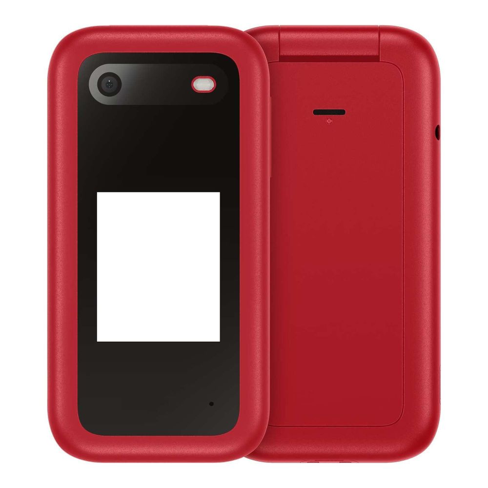 Full Body Housing for Nokia 2660 Flip - Red - Maxbhi.com