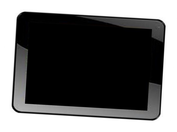 LCD Frame Middle Chassis for Swipe Halo Value 8 - Black by Maxbhi.com