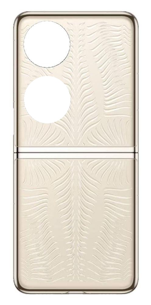 Back Panel Cover for Huawei P50 Pocket 4G AL00 - Gold - Maxbhi.com