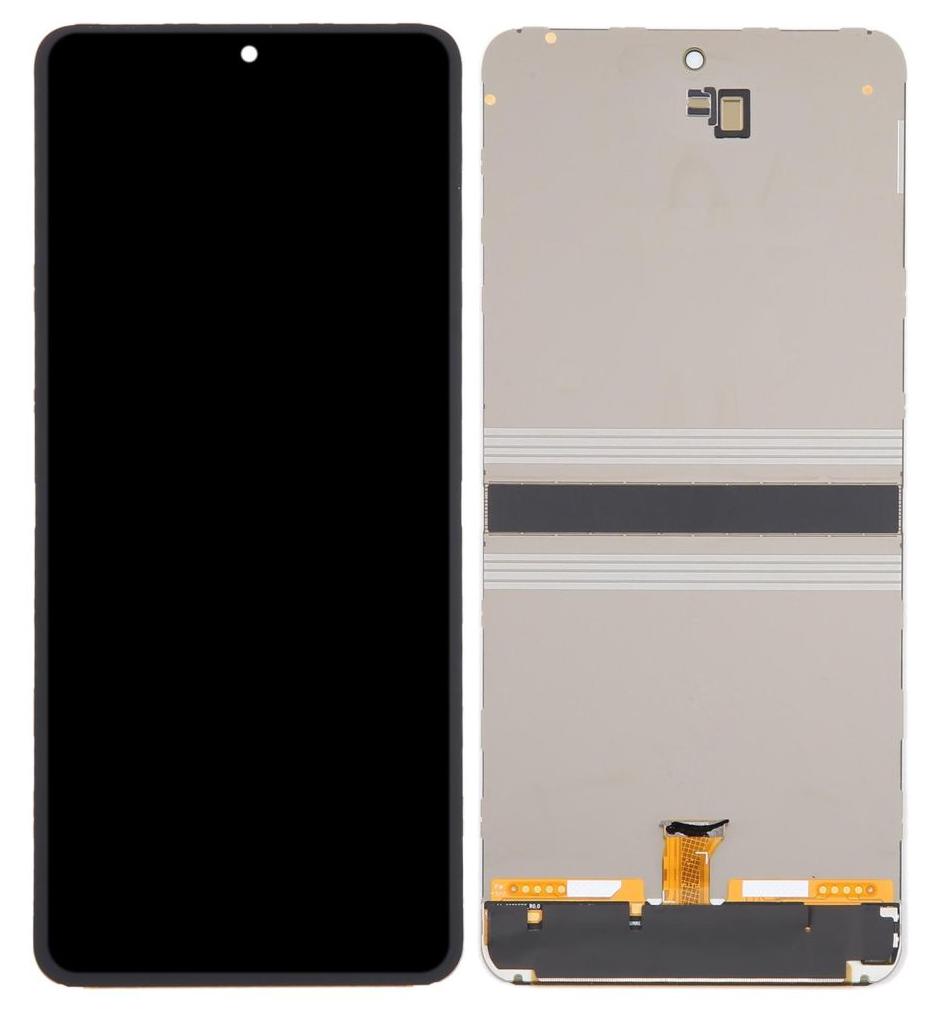 LCD with Touch Screen for Huawei P50 Pocket 4G AL00 - Silver by Maxbhi.com
