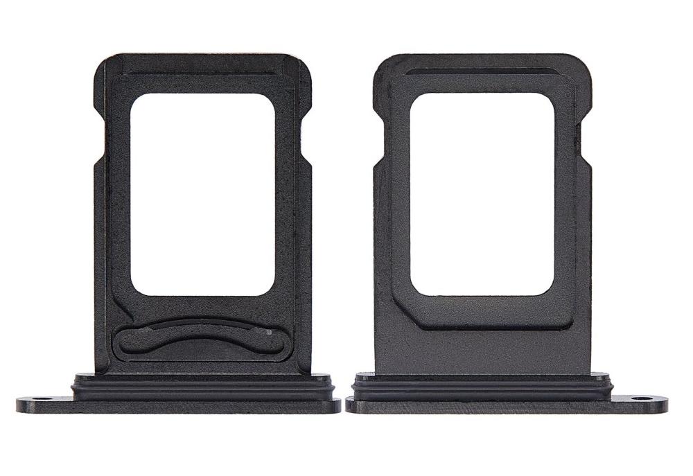 SIM Card Holder Tray for Apple iPhone 14 Pro - Black - Maxbhi.com