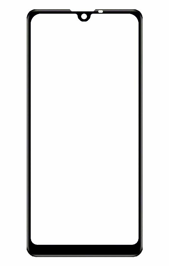 Replacement Front Glass for I Kall K201 - Blue by Maxbhi.com