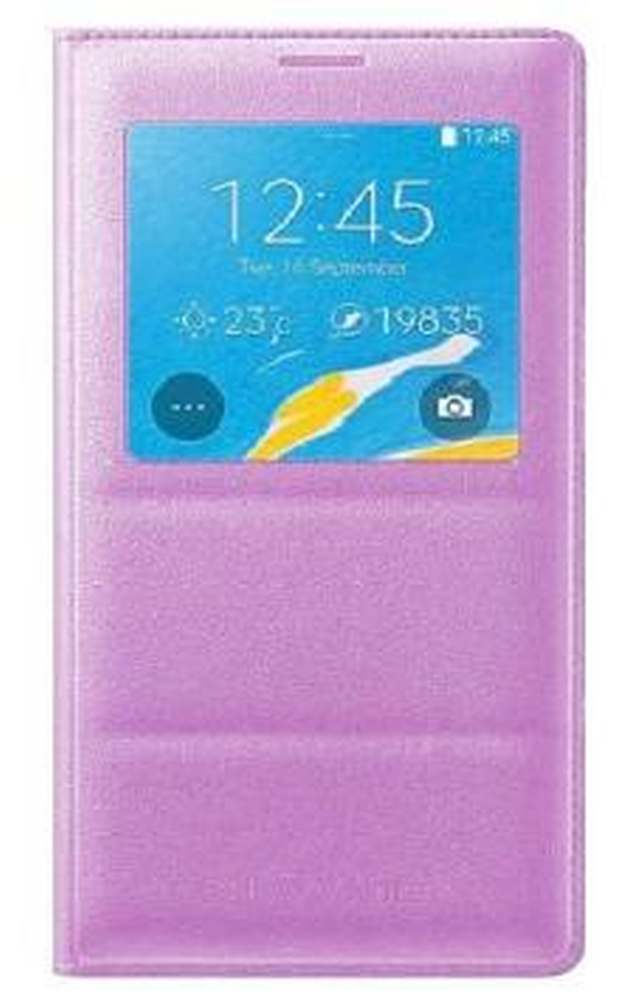 Flip Cover for Samsung Galaxy Note 4 Duos SM-N9100 - Pink by Maxbhi.com