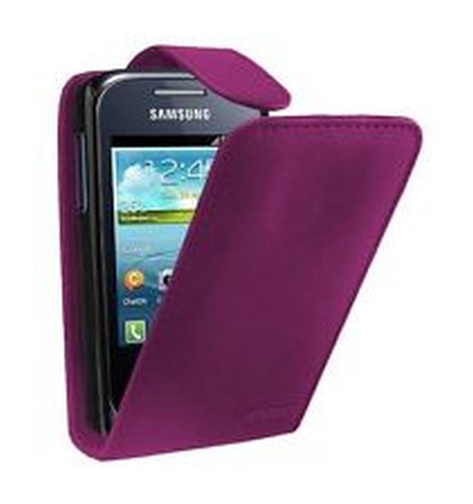 Flip Cover for Samsung Galaxy Pocket Plus GT-S5301 - Purple - Maxbhi.com