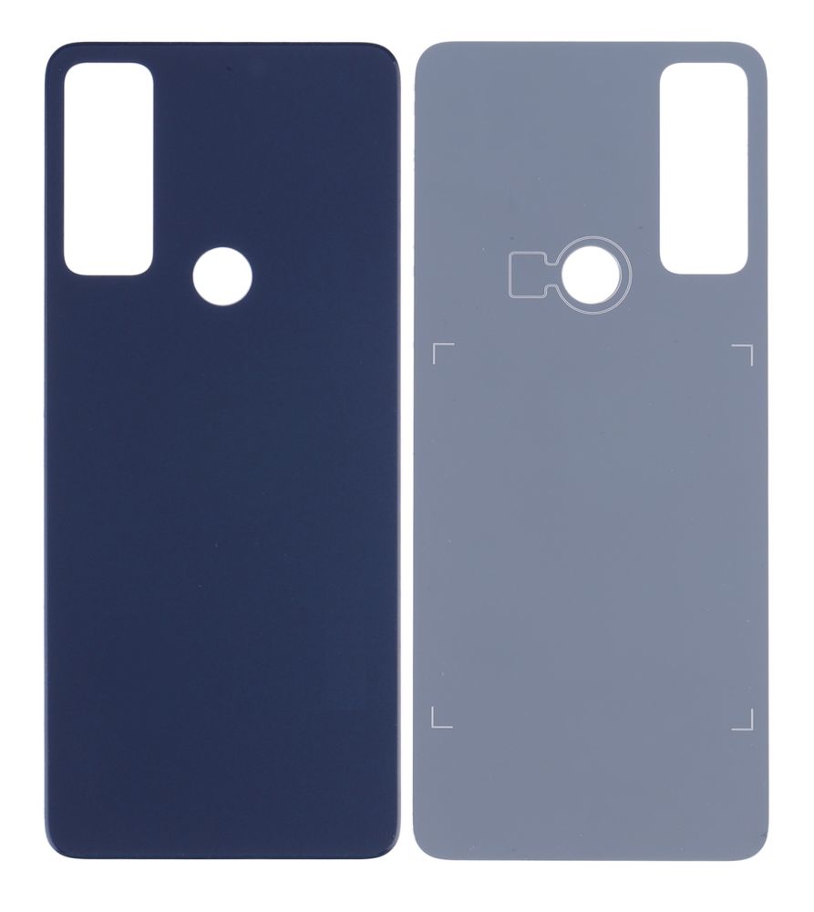 Back Panel Cover for TCL 20 R 5G - Blue - Maxbhi.com