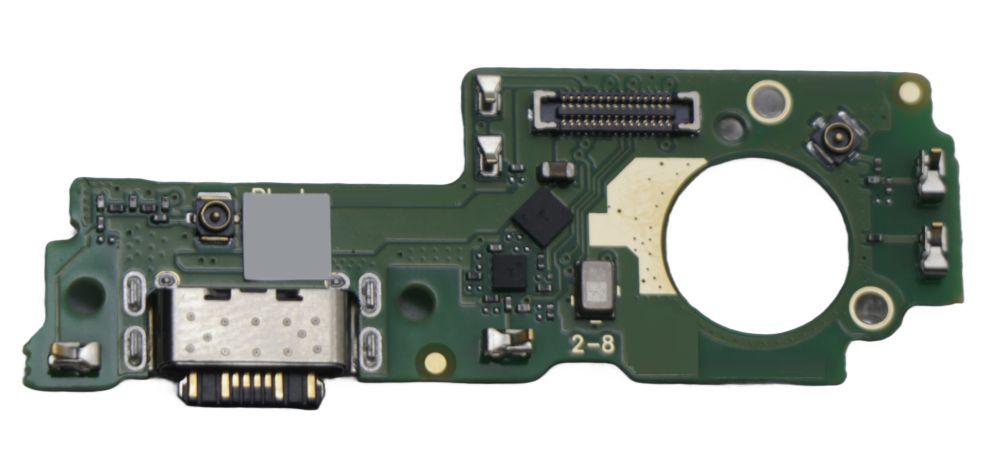 Charging Connector Flex PCB Board for Xiaomi Poco M5 by Maxbhi.com