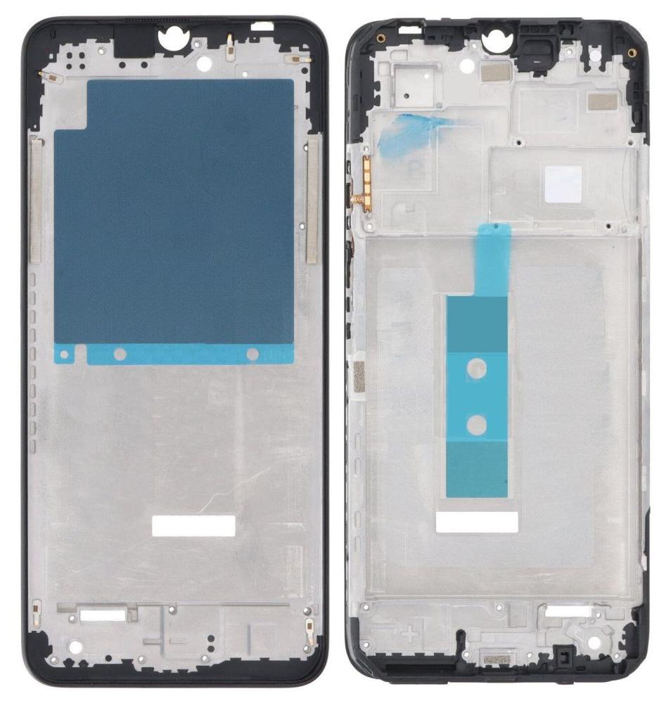 LCD Frame Middle Chassis for Xiaomi Poco M5 - Black by Maxbhi.com