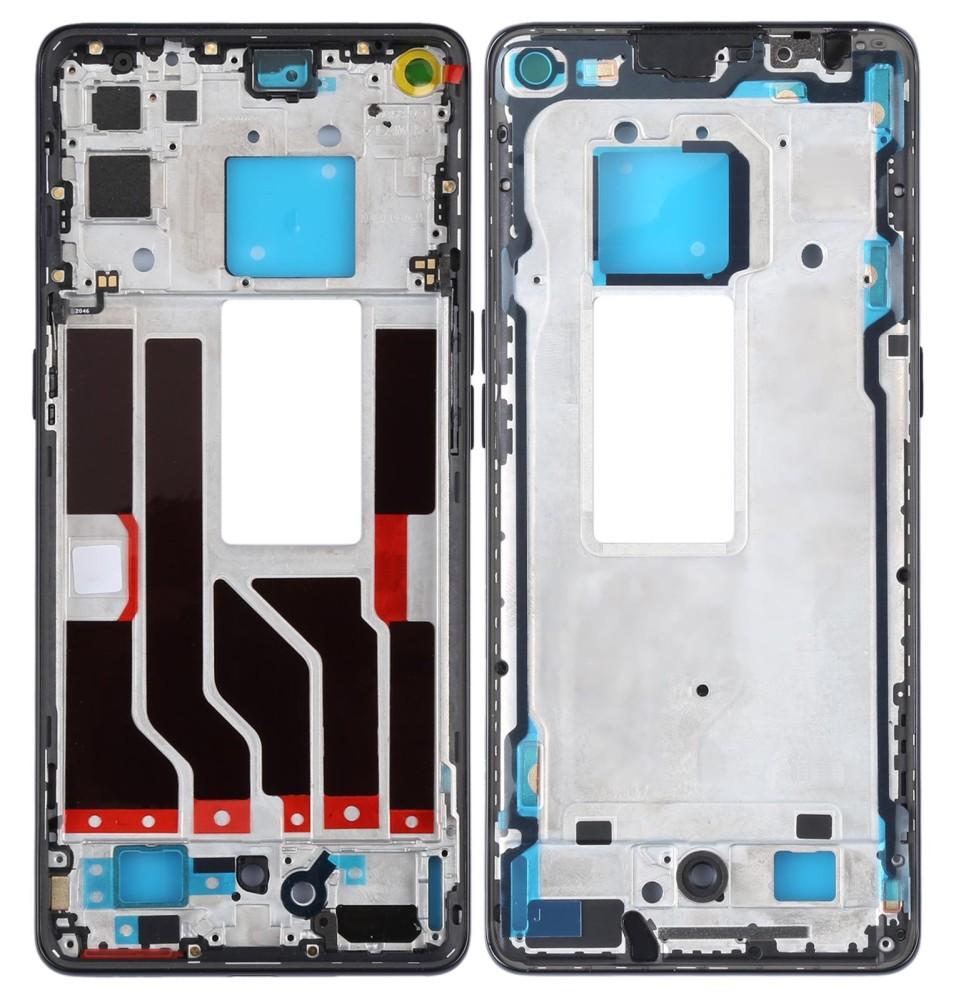 LCD Frame Middle Chassis for Oppo Reno 5 Pro Plus 5G - Black by Maxbhi.com
