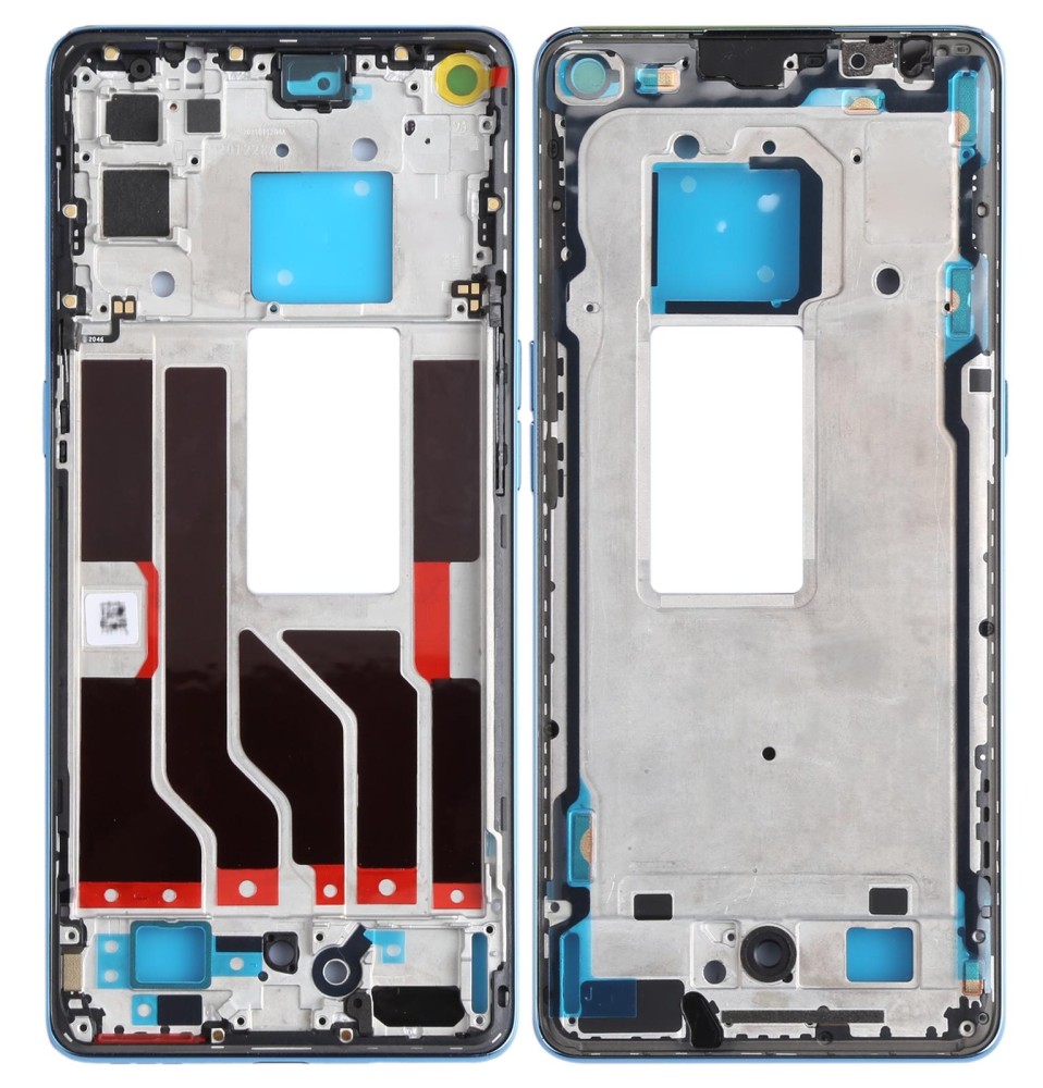 LCD Frame Middle Chassis for Oppo Reno 5 Pro Plus 5G - Blue by Maxbhi.com
