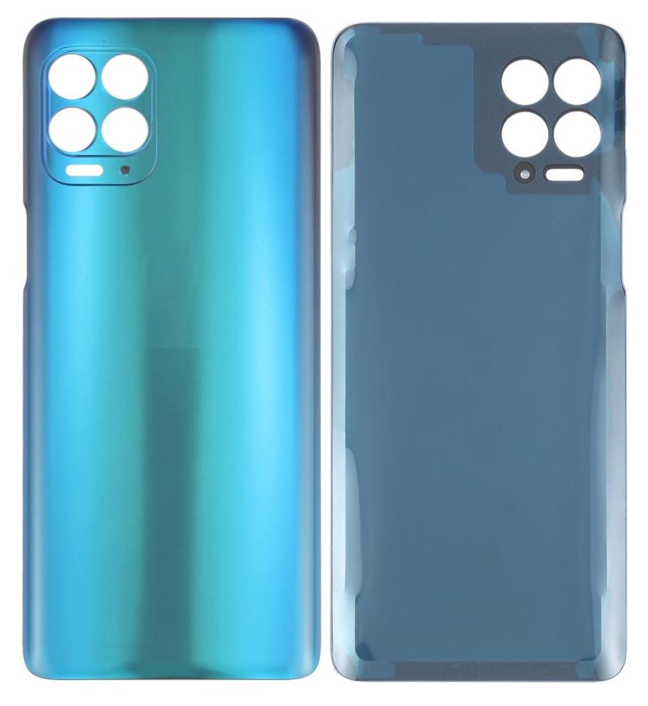 Back Panel Cover for Motorola Edge S - Blue - Maxbhi.com