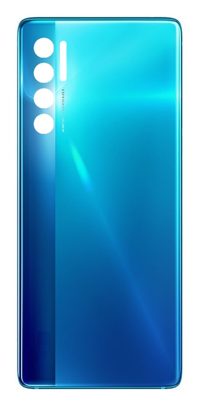 Back Panel Cover for TCL 20 Pro 5G - White - Maxbhi.com
