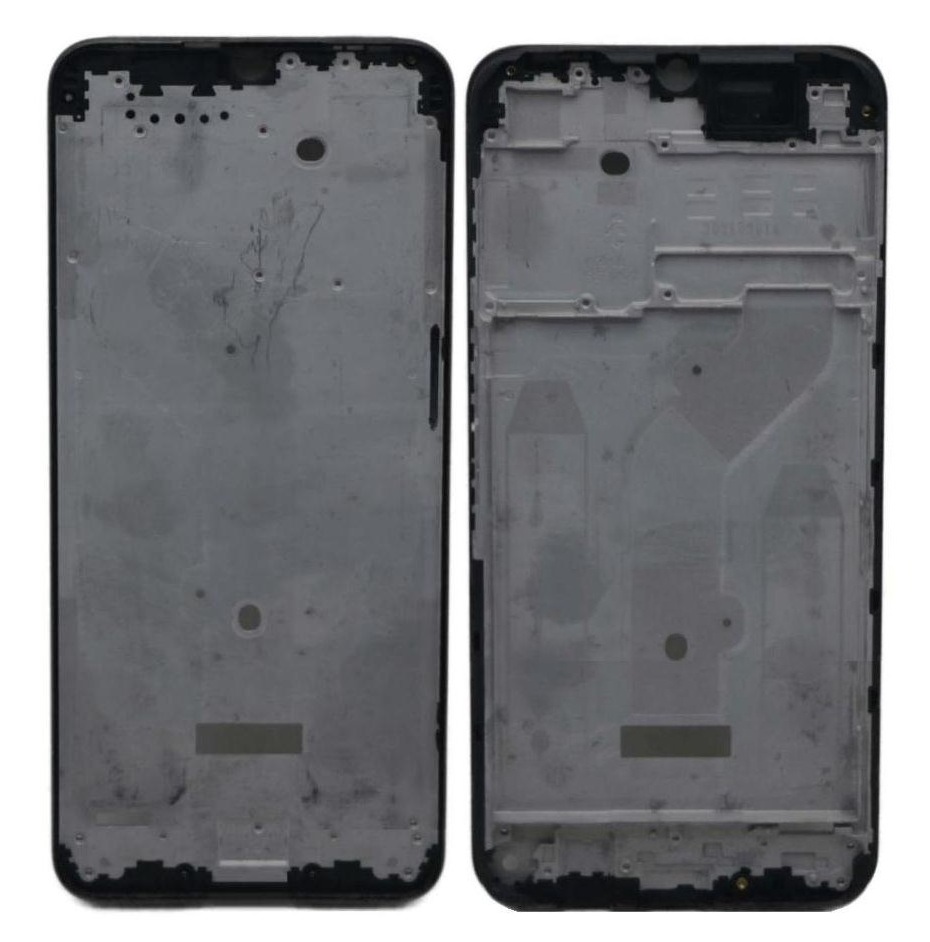 LCD Frame Middle Chassis for Tecno Spark 7P - Black by Maxbhi.com