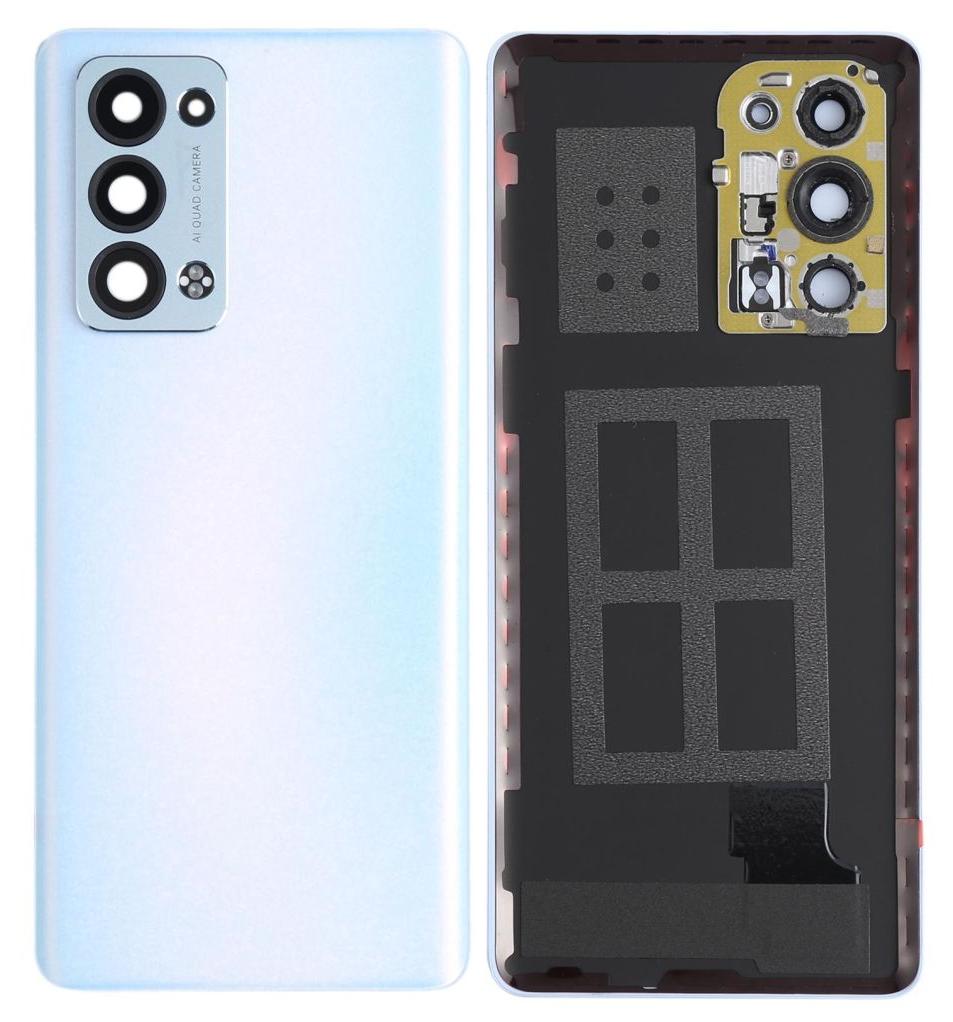 Back Panel Cover for Oppo Reno 6 Pro Plus 5G - Blue - Maxbhi.com